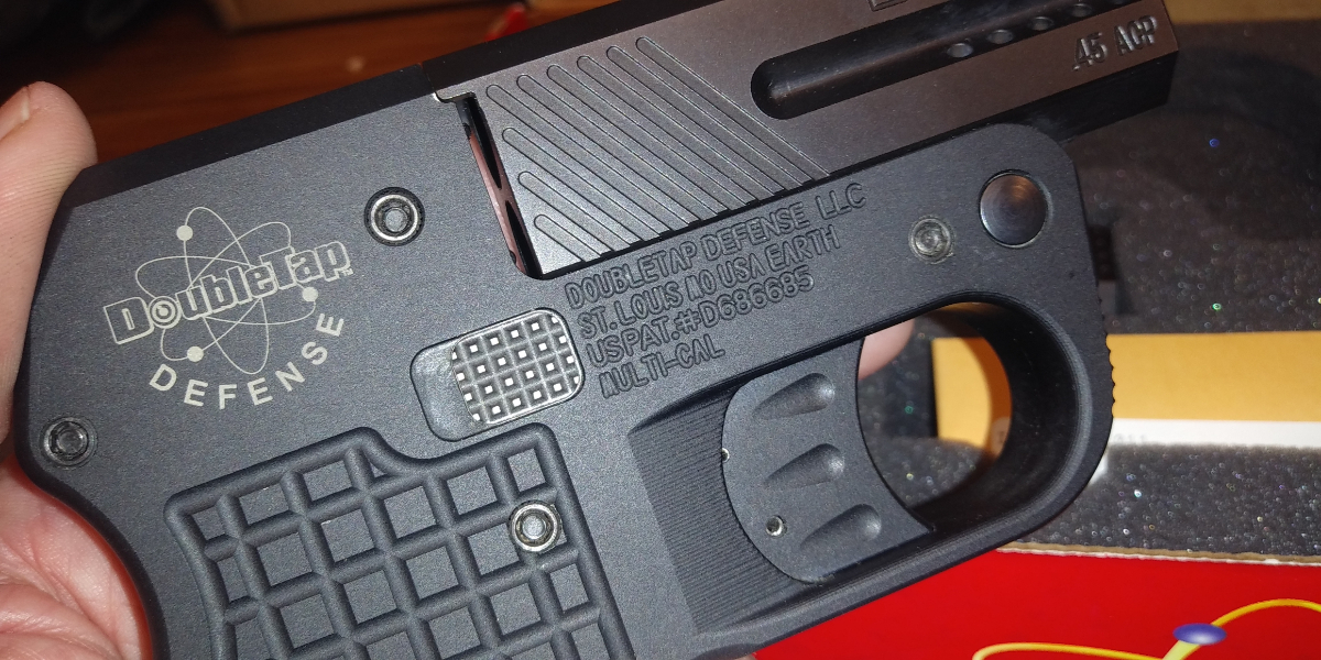 Doubletap Defense Double Tap Derringer, Two Shot .45 Acp, Plus Extra ...