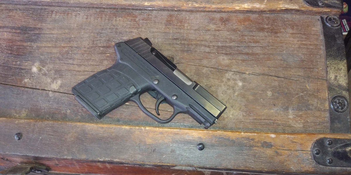 Kel-Tec PF-9, PF9, light, flat, single stack pocket pistol. $15.00 ...