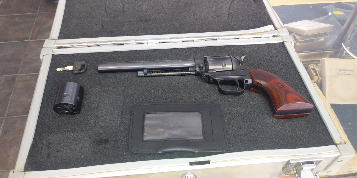 Heritage Arms Rough Rider, 2 Cylinders, Winchester Aluminum Lock Box ...