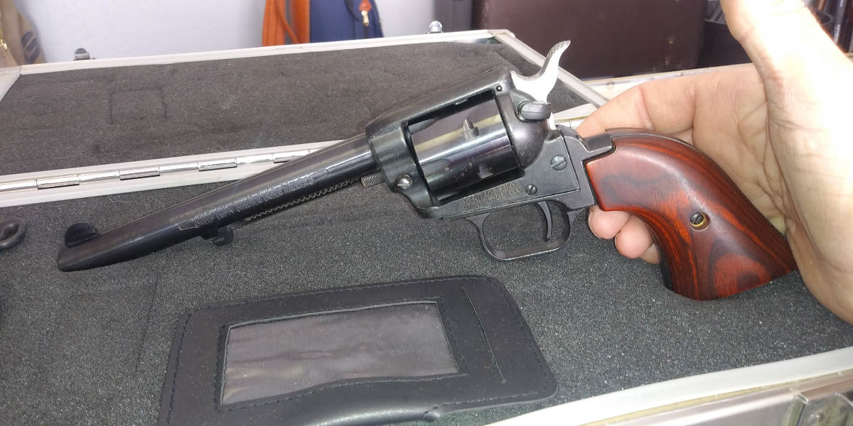 Heritage Arms Rough Rider, 2 Cylinders, Winchester Aluminum Lock Box ...