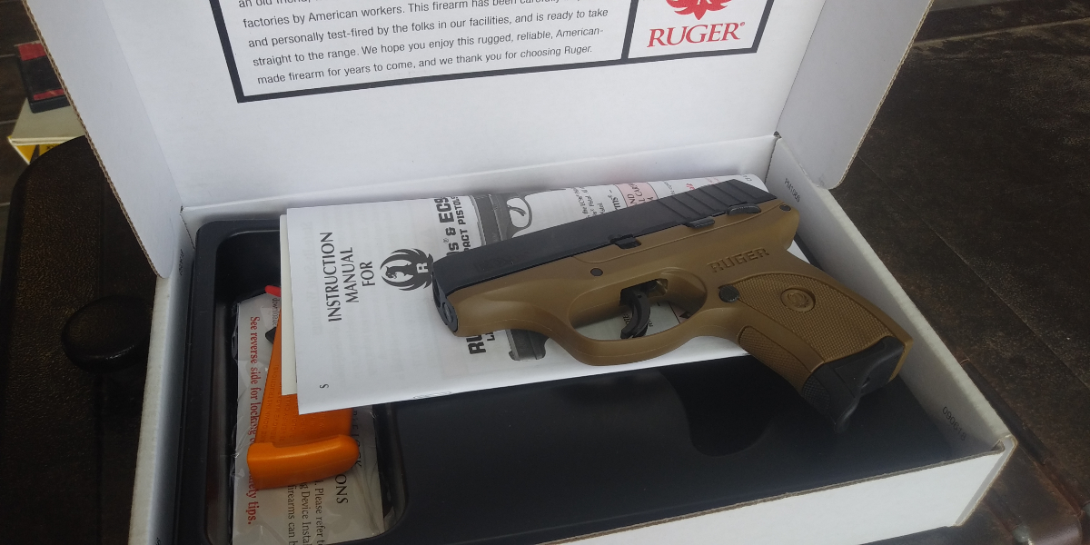 Ruger Ec9s, Pocket Nine With A Safety. Single Stack, Light, Small, New ...