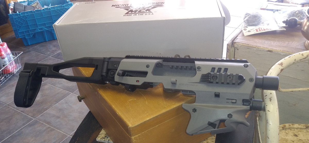 Taurus CAA MCK conversion kit for Taurus G3c or G2c. New. Tungsten grey ...