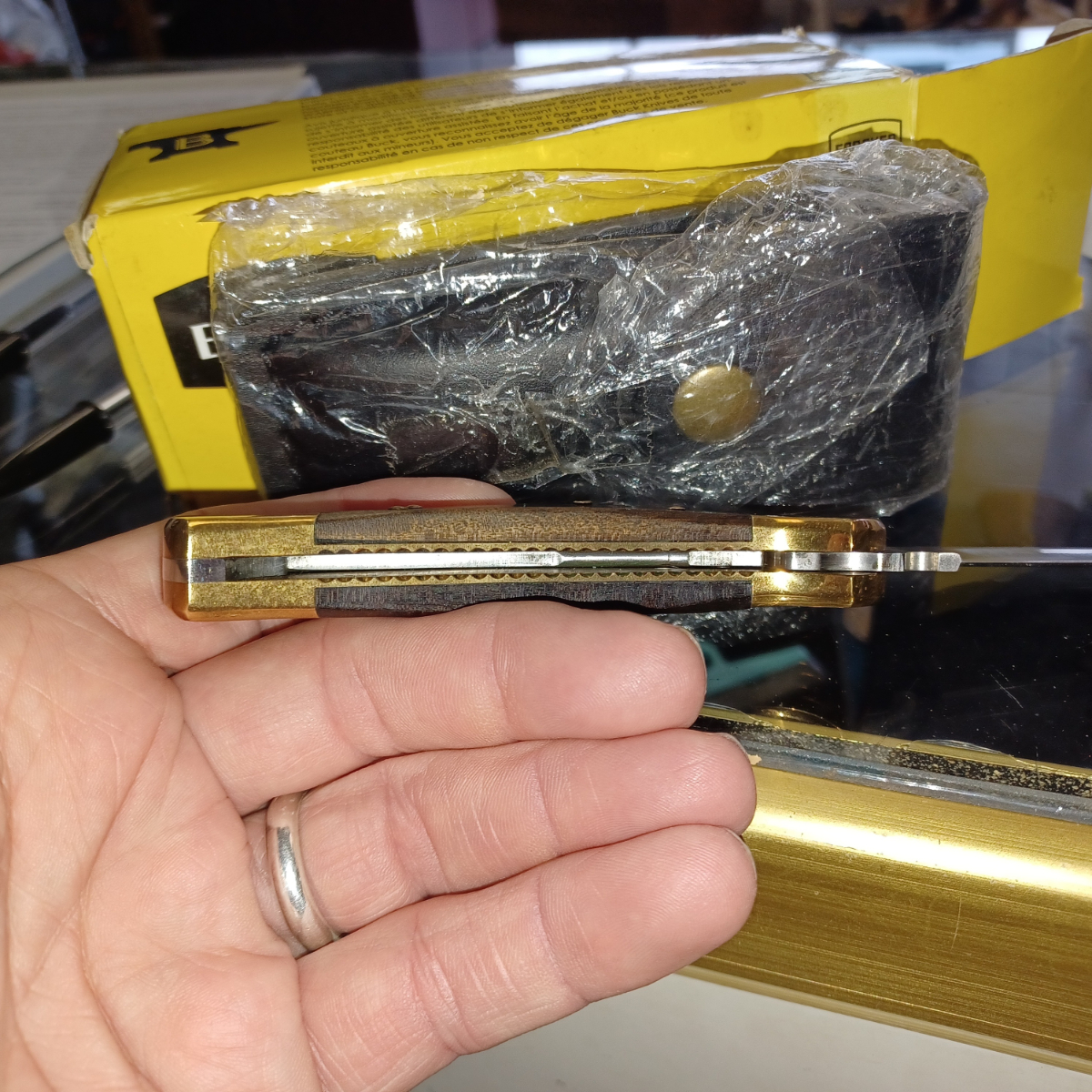 Buck 112 Ranger Custom Filework, Automatic, New In The Box, Unsharpened ...