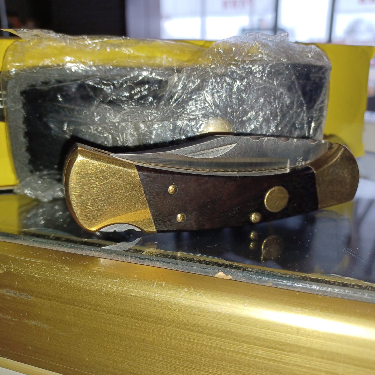 Buck 112 Ranger Custom Filework, Automatic, New In The Box, Unsharpened ...