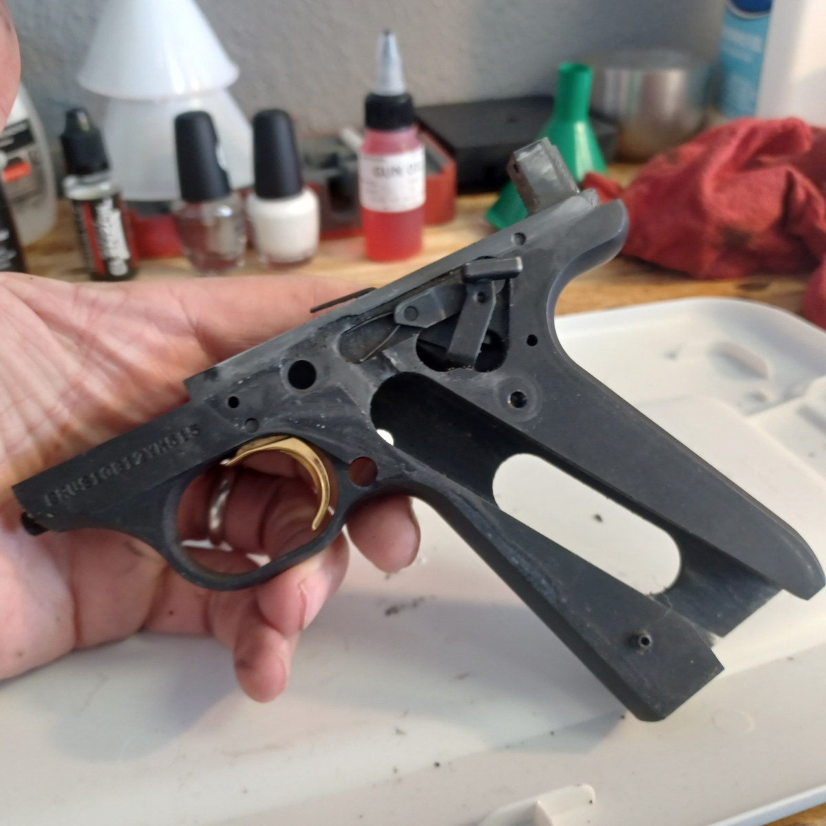 Browning Buckmark Frame, Trigger, Complete For Parts Or Rebuild .22 Lr ...
