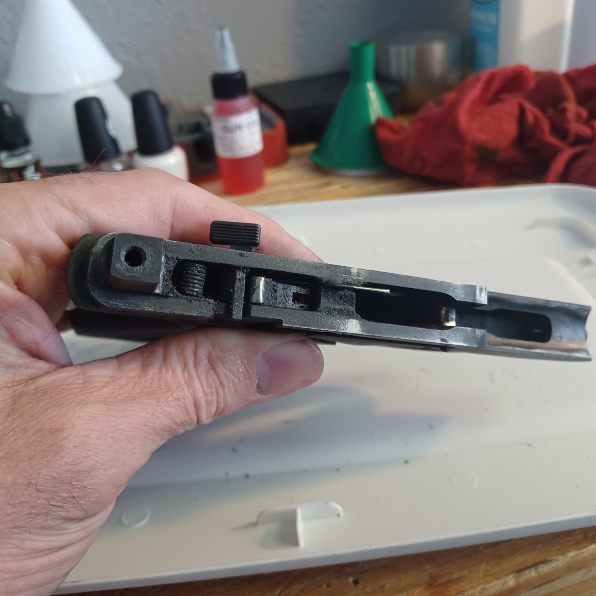 Browning Buckmark Frame, Trigger, Complete For Parts Or Rebuild .22 Lr ...