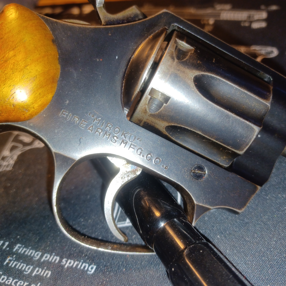 Miroku Liberty Chief Pocket Revolver. Looks Like A Colt Detective ...