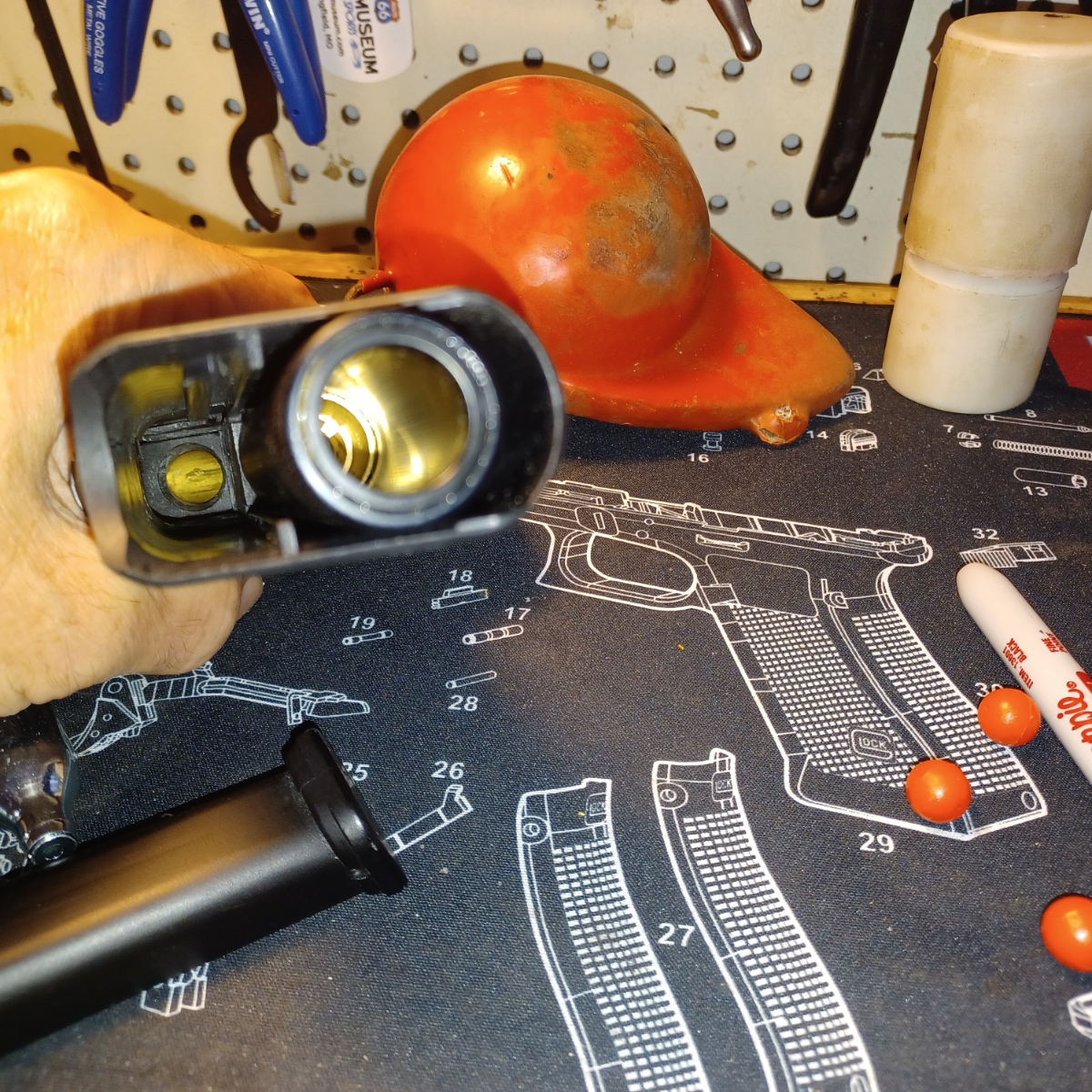 Pog .43 Caliber - 11mm Non Lethal Defense Gun. C02 Powered, Self ...