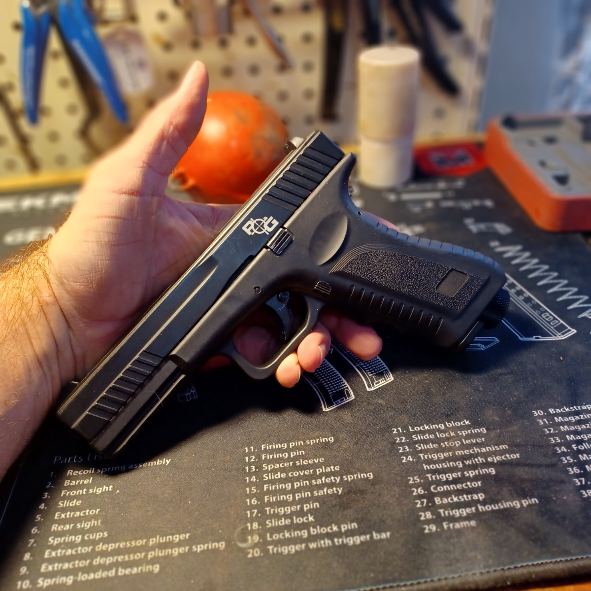 Pog .43 Caliber - 11mm Non Lethal Defense Gun. C02 Powered, Self ...