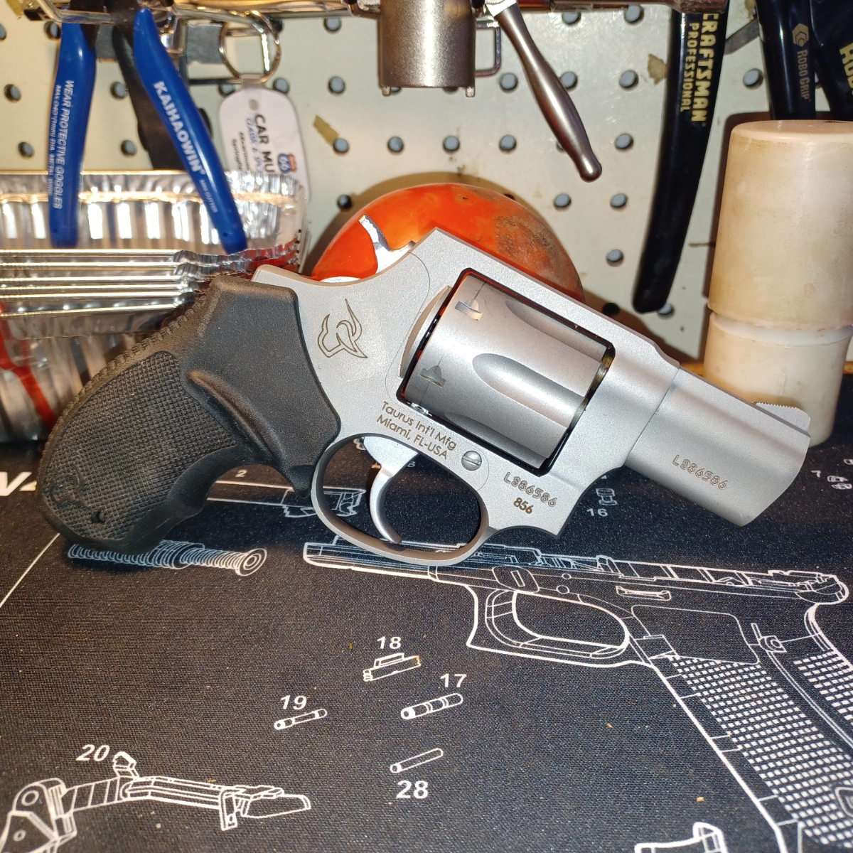 Taurus 856, Stainless Snubby, 6 Shots, Good Timing And Lockup. $20 ...