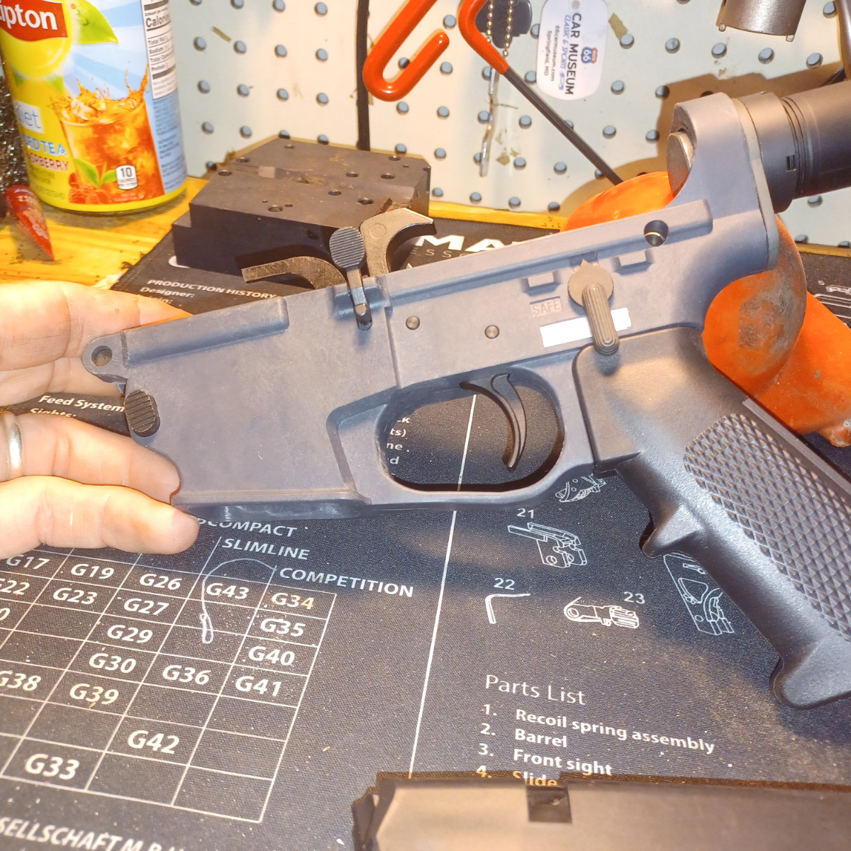 Tennessee Arms Co Tennessee Arms 9mm Glock Mag Lower Receiver. Ar9 ...