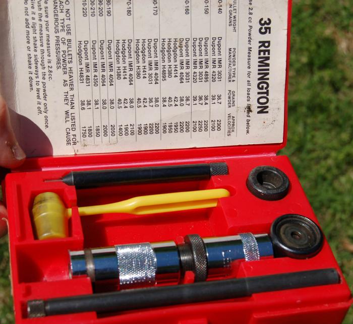 35 Remington Lee Loader Kit For Sale at GunAuction.com - 9069277