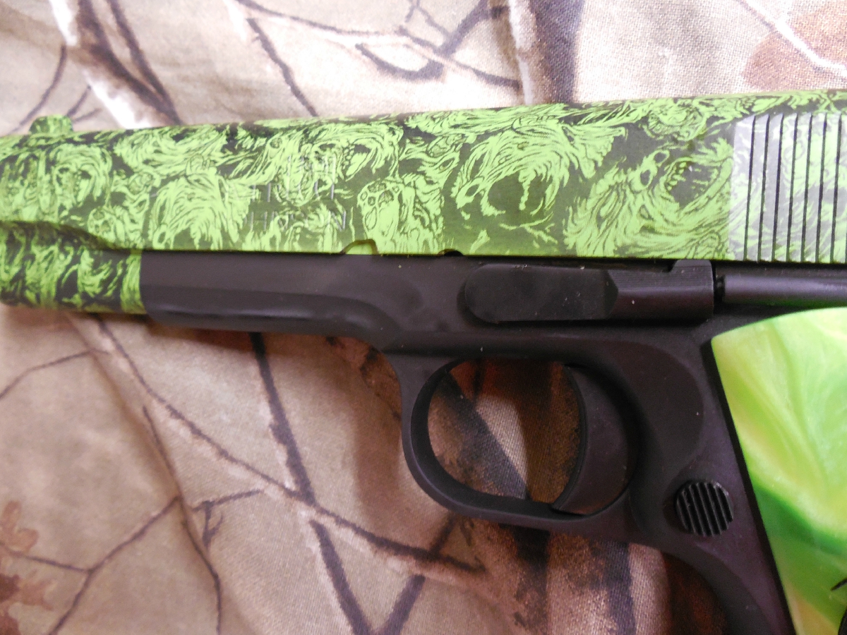 Iver Johnson Zombie 1911-A1 New In Box .45 Acp For Sale at GunAuction ...