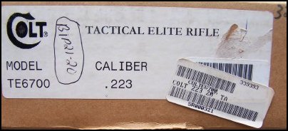 Colt Custom Shop Tactical Elite Te 6700 1 Of 1000 For Sale at ...