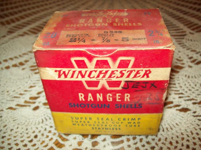 Winchester Ranger Shells 20 Ga 5 Shot For Sale at GunAuction.com - 8849620