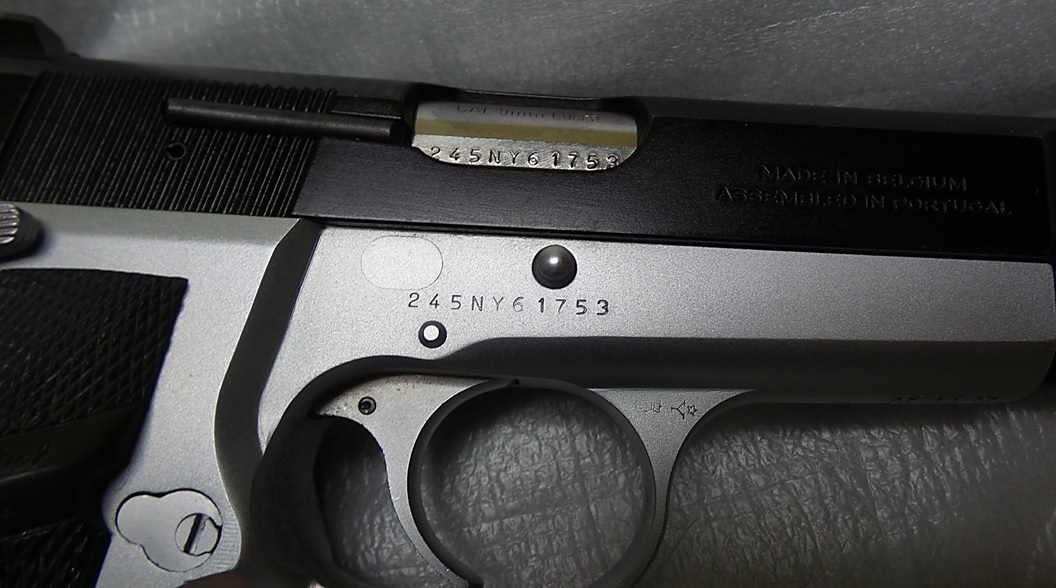 Browning Hi Power Practical Two Tone With Two Mags / Sfs Kit 9mm Luger ...