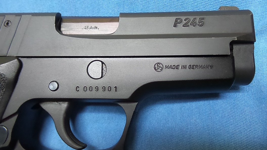 SIG Sauer P245 3.8" Barrel... With Night Sights... Wtih `SRT` and ...