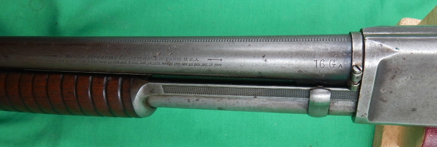 Marlin Firearms Co Model 31 Take Down, Pump Shotgun Grade A 16 Ga For ...