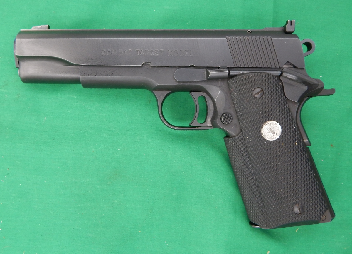 Colt Manufacturing Co. Colt Combat Target Model Series 80, With Hard ...