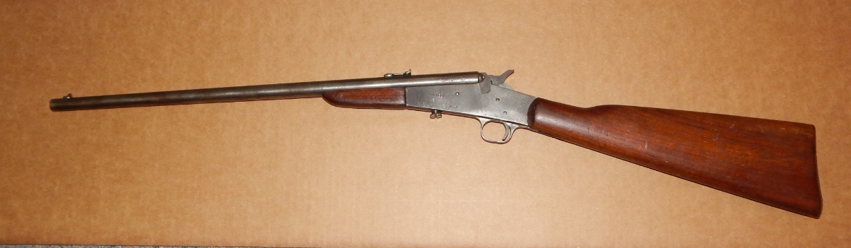 Remington Arms Ilion Works Remington Model 6 Single Shot 22 Caliber S-L ...
