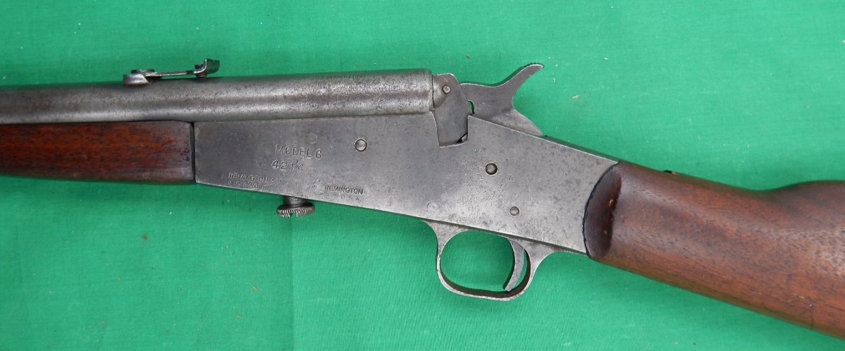 Remington Arms Ilion Works Remington Model 6 Single Shot 22 Caliber S-L ...
