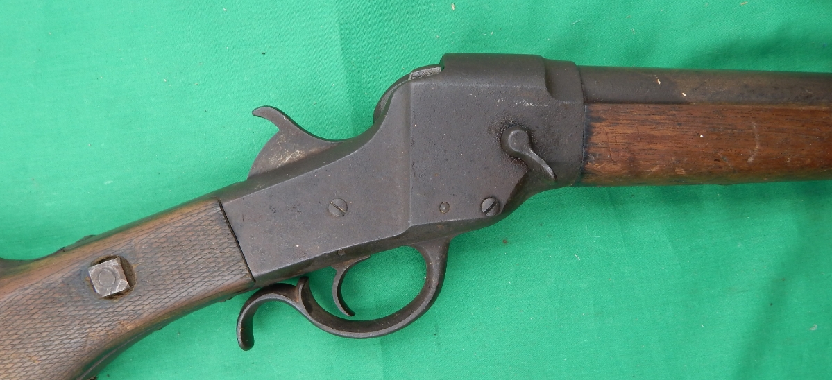 Hopkins & Allen 1885 Patent Falling Block Single Shot Shotgun 12 Gauge ...