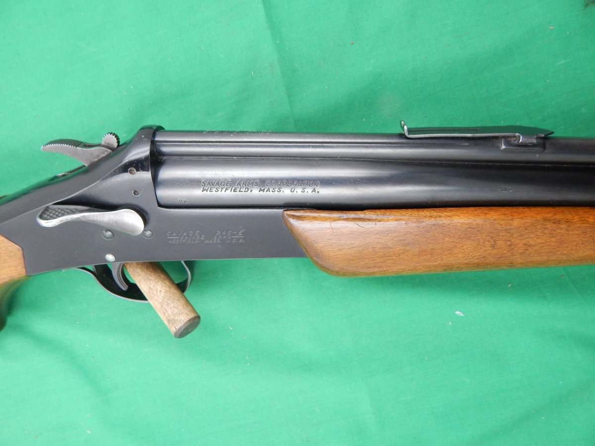 Savage Model 24 S-E, Over Under Combination 24" Bbls Excellent 20 Ga ...