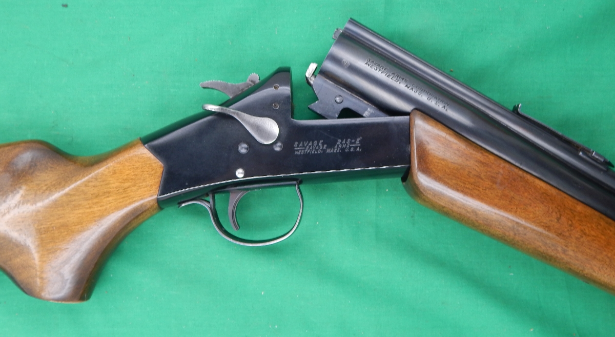 Savage Model 24 S-E, Over Under Combination 24" Bbls Excellent 20 Ga ...