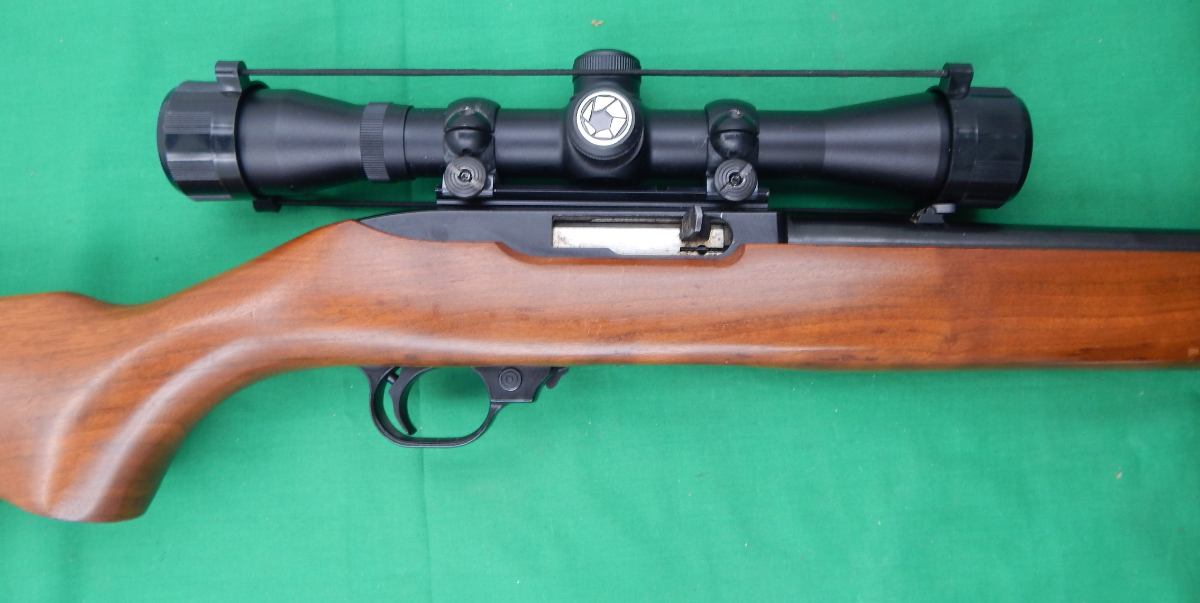 Ruger 10/22 Carbine Barska 4x22 Plinker Scope, 22 Lr .22 Lr For Sale at ...