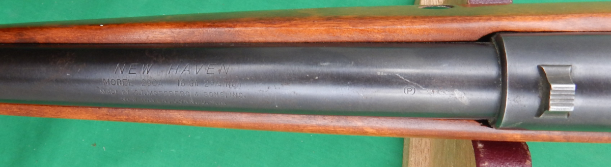 Mossberg Model 290a "New Haven" Bolt Action 16 Gauge Shotgun 16 Ga For ...