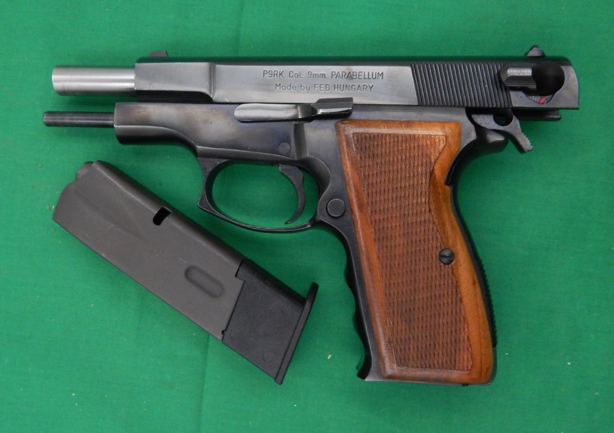 Feg Hungary Feg Model P9rk Double Action Automatic Pistol, 9mm, Hi ...
