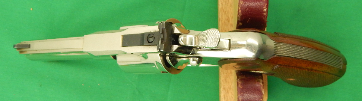 Colt "Python" .357 Mag, 4" Barrel Made In 1960 Nickel Finish .357 ...