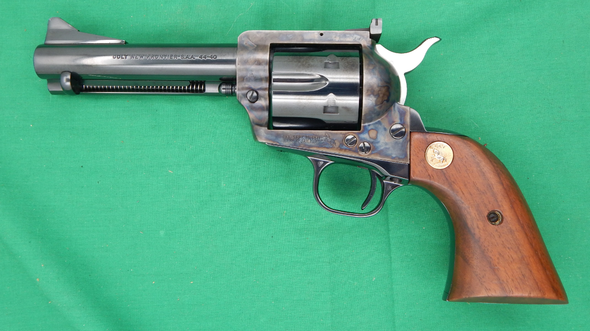 Colt Fireams Colt Saa "New Frontier" Revolver, 44-40 Caliber , 4 3/4 ...