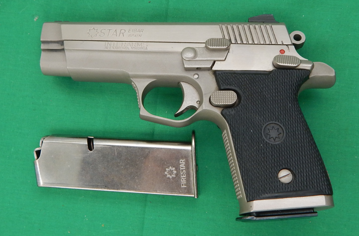 Star Eibar Spain Star Model M40 "Firestar" 40 S&W Caliber, Stainless ...