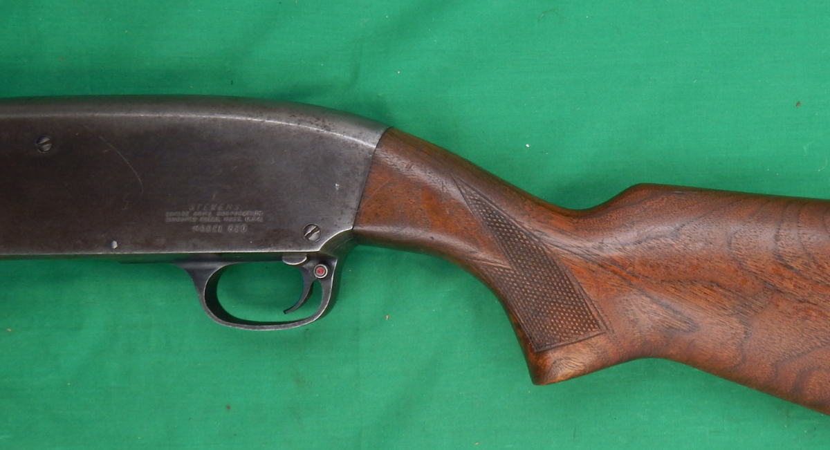 Savage "Stevens` Model 620, 12 Gauge Pump Shotgun, 28" Barrel With A ...