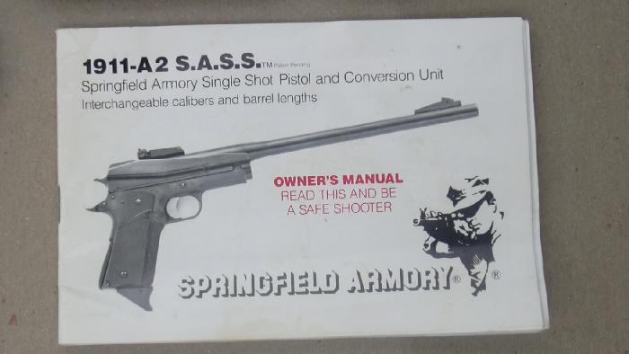 Springfield Armory (Geneseo, Il) Springfield Armory 1911-A2 S.A.S.S ...