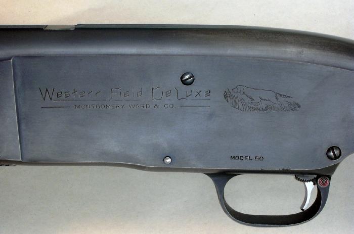 Western Field Deluxe Model 50, 12ga, Solid Rib For Sale at GunAuction ...
