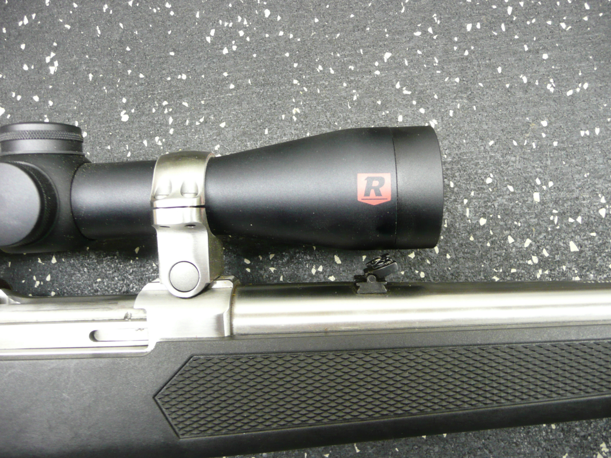 Ruger M77/357 Stainless All Weather Rifle W/Redfield 2-7x Variable ...