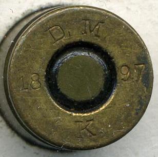 7x57 Mauser Collector Cartridge `Dm 1897 K` Z373 For Sale at GunAuction ...