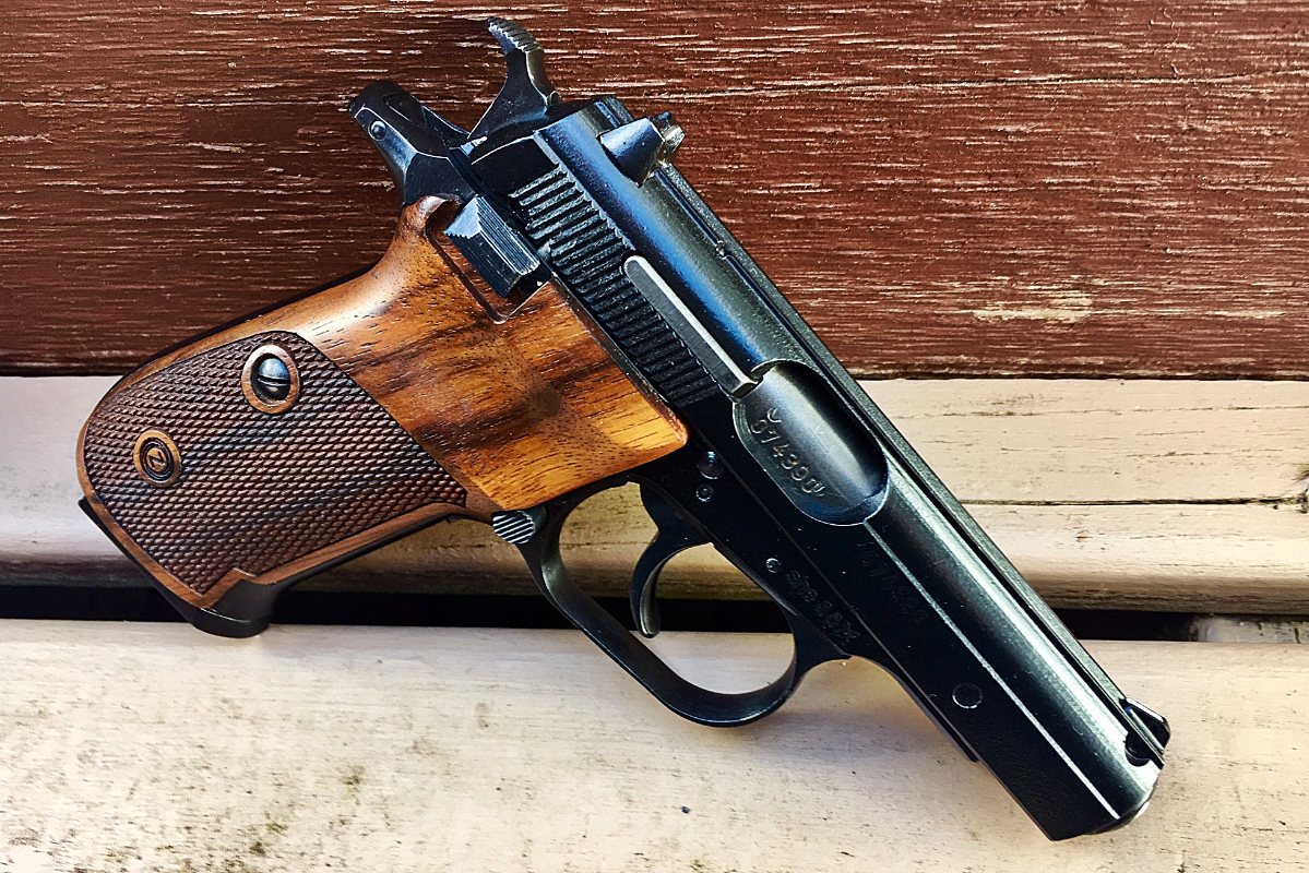 Czech Republic Cz-82 (Vz.82) Pistol Refinished With Cz Wood Grips 9mm ...