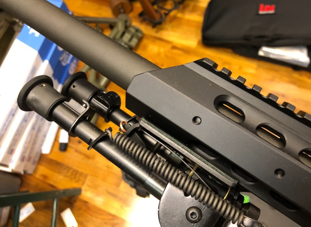 Barrett Firearms Black Barrett M98 Bravo .338 Bolt Action Sniper Rifle ...