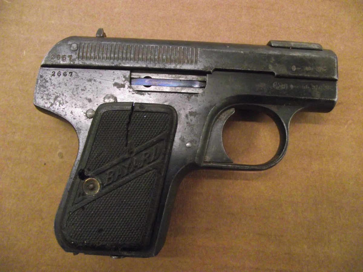 Pieper Model 1908 Bayard caliber 7.65 .32acp