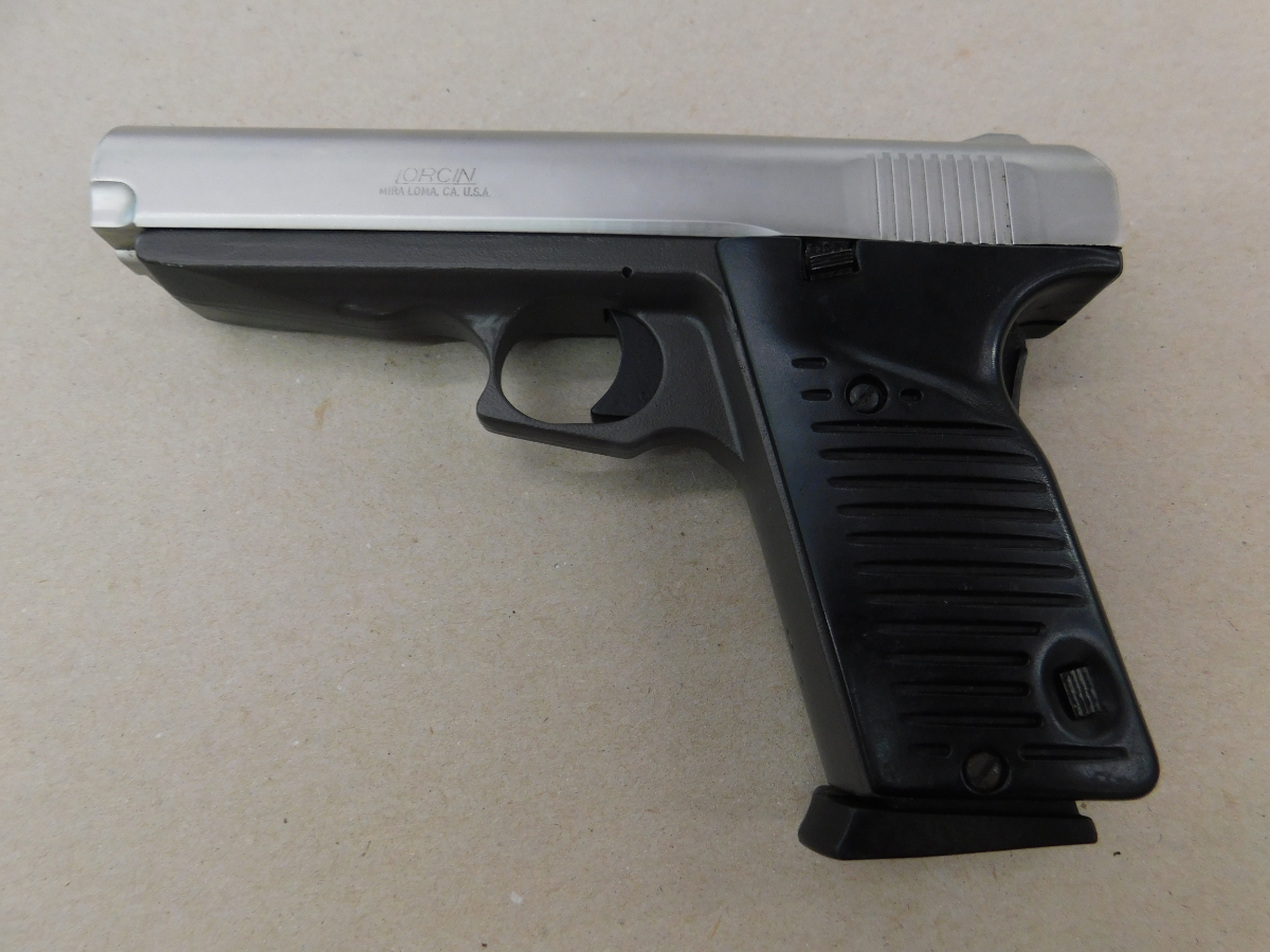 Lorcin Model L9mm 10 Round Mag 9mm Luger For Sale at GunAuction.com ...