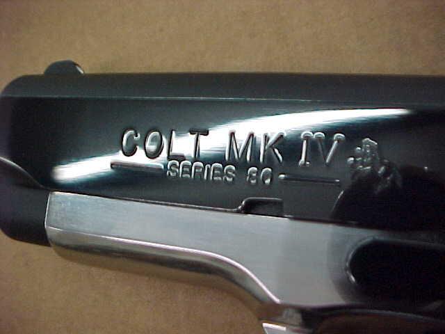 Colt Series 80 Mkiv Ultimate Officers Model .45 For Sale at GunAuction ...