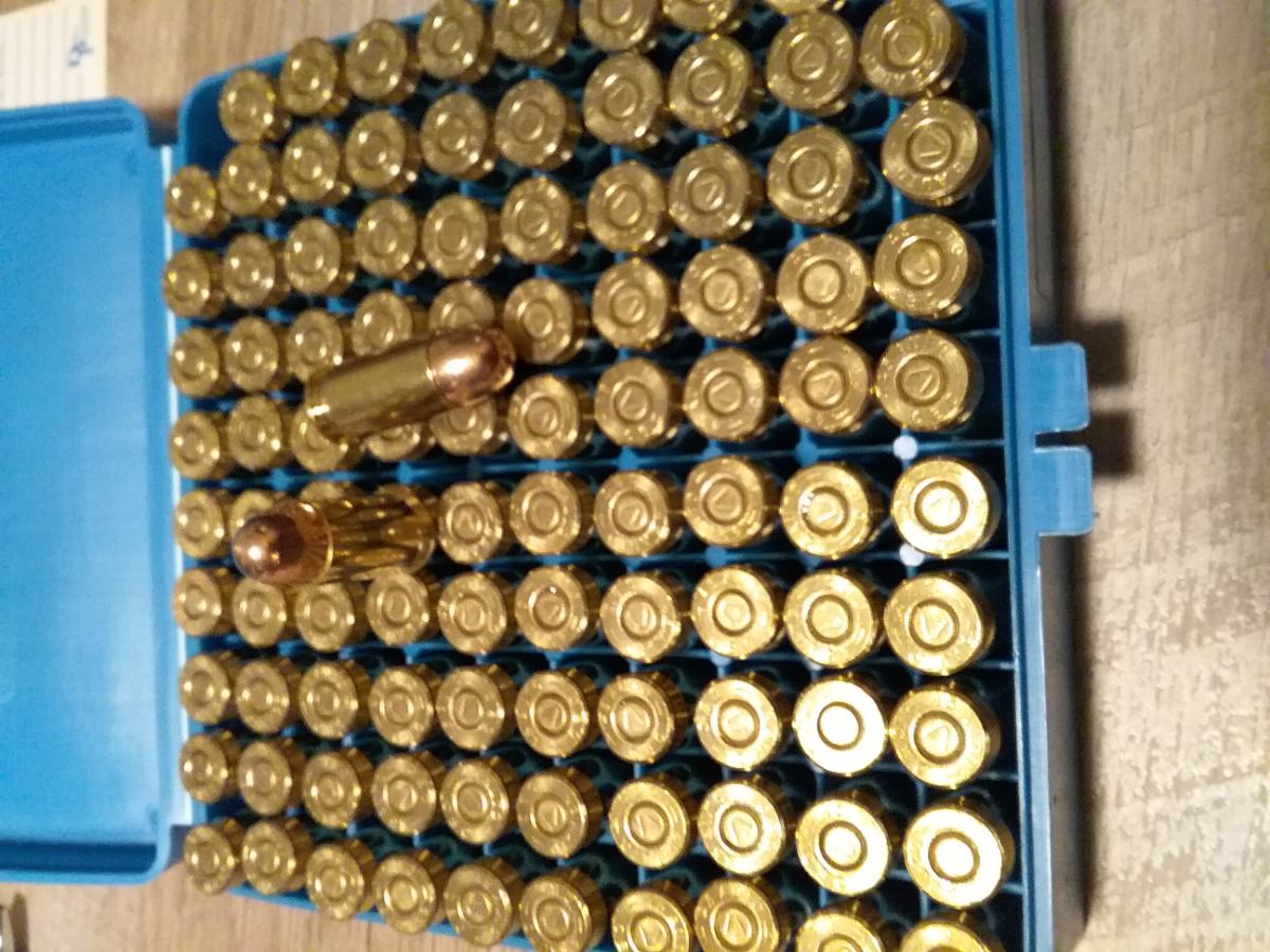 100 Rounds Magtech 230 Grain Fmjj With Dillon Ammo Box For Sale at ...