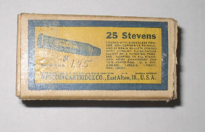 .25 Stevens .25 Rimfire Western Cartridges For Sale at GunAuction.com ...