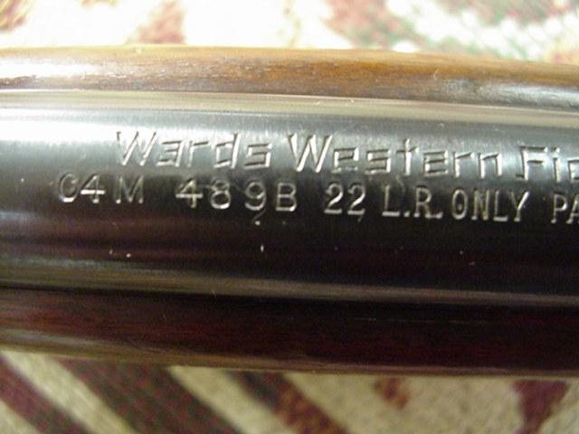 Western Field Wards, Model 04m 489b, Mossberg Mfg, 22lr, Scope For Sale ...