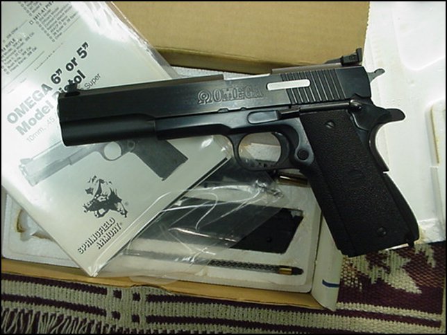 Springfield Armory (Geneseo, Il) Omega 10mm, 6 In, Ported Bbl, Mint In ...