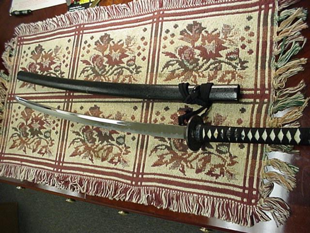 Samuri Sword With Sheath, 41 Inches Long Overall For Sale at GunAuction ...