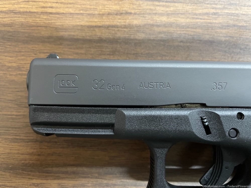 Glock 32 Gen4 .357sig 4 G32 Pistol 9mm Luger For Sale at GunAuction.com ...
